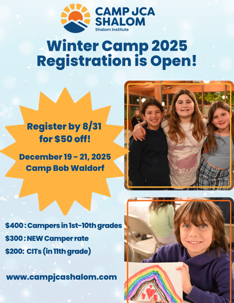 Camp JCA Shalom Winter Camp - Shalom Institute